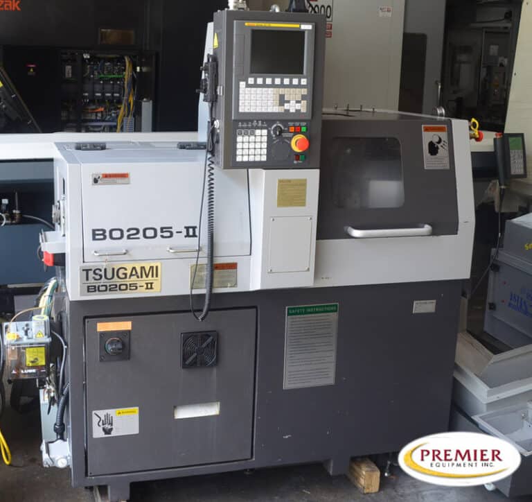 Used Tsugami CNC Machines | Premier Equipment