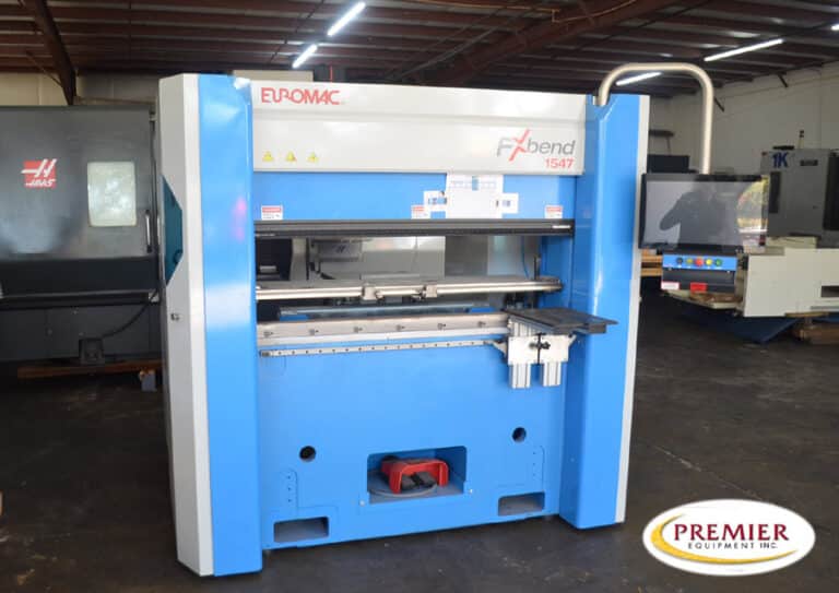 Euromac FX Bend 1547 Electric Press Brake - 2022 - Premier Equipment