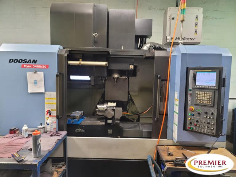 Used Doosan CNC Machine: Doosan Lathe & Doosan Mill