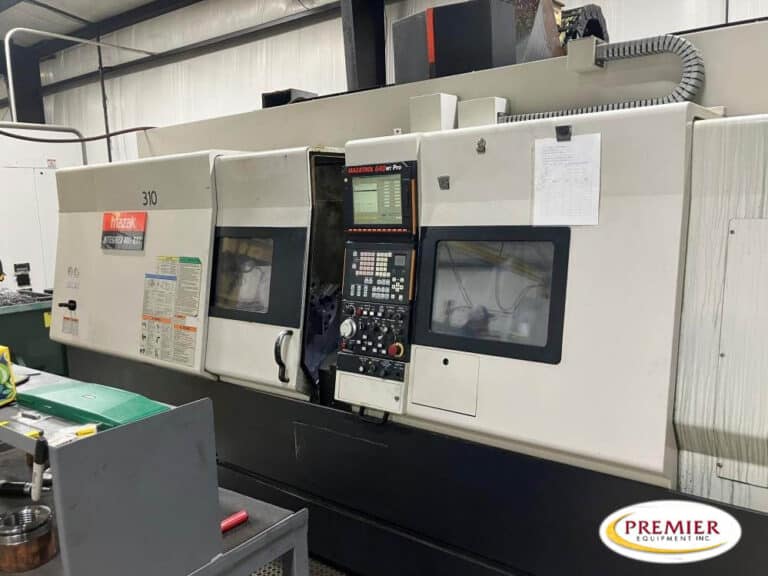 Used Mazak Lathe For Sale | Premier Equipment Inc.